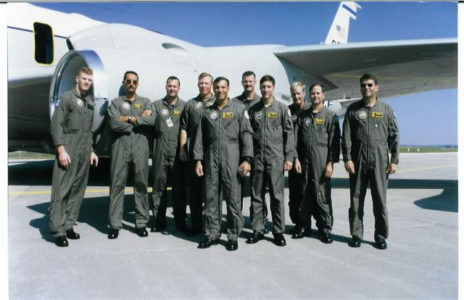 Last EC-135C Looking Glass landing & Battle Staff Crew